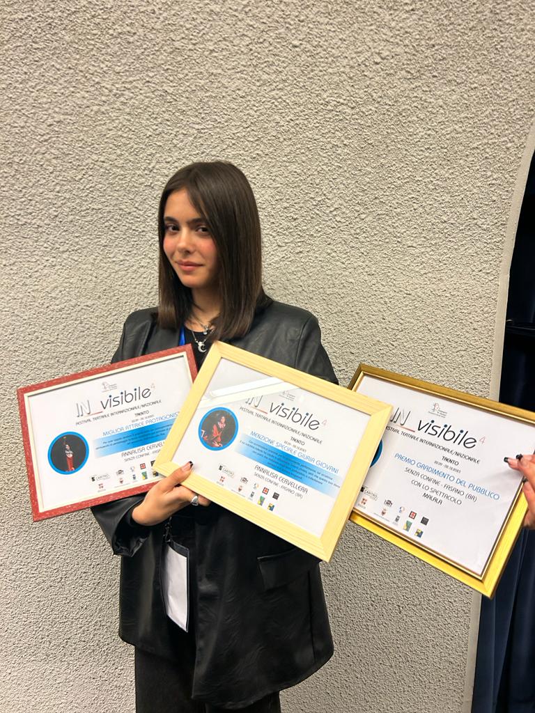 Annalisa Cervellera miglior attrice protagonista al "In_visibile ...