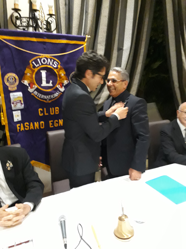 Saverio De Simone nuovo presidente del del Lions Fasano Egnazia ...